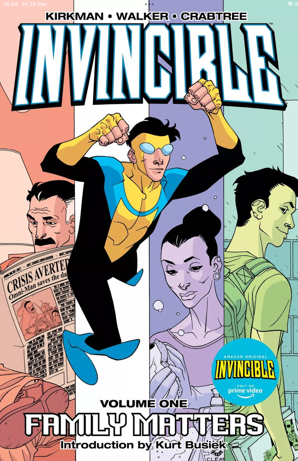 Invincible Volume 1: Family Matters TPB – Out Of Print Graphic Novels